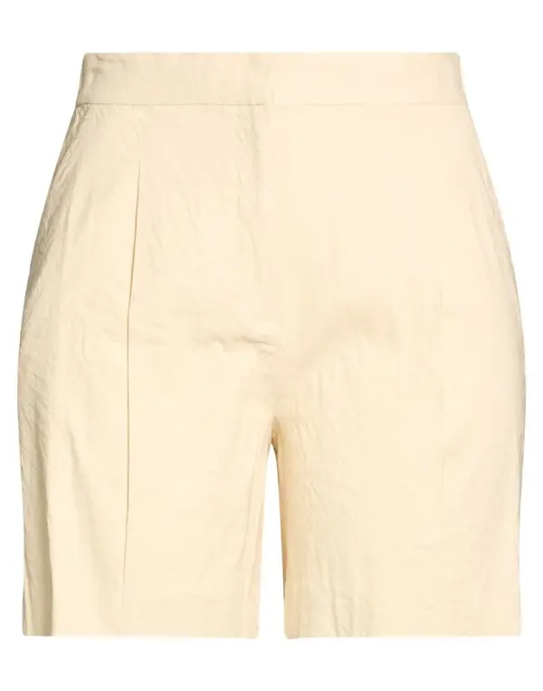 Rag & Bone Shorts & Bermuda Shorts Ivory Size Linen, Viscose, Elastane
