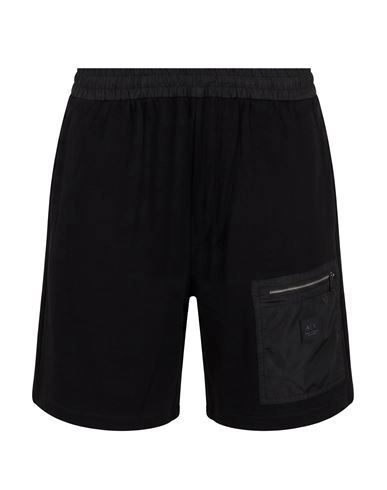 Armani Exchange Military Cotton Shorts - Black