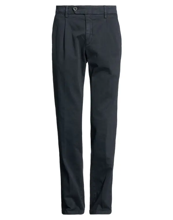 PAOLONI Pants Size Cotton, Elastane - Blue