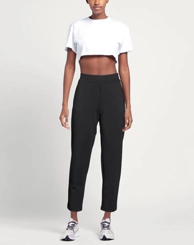 Armani Exchange High Waisted Track Pants - Black