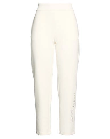 Armani Exchange Pants Light Size Polyester, Cotton, Modal, Elastane - White
