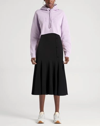 Sandro Midi Skirt Size Polyester, Viscose, Elastane