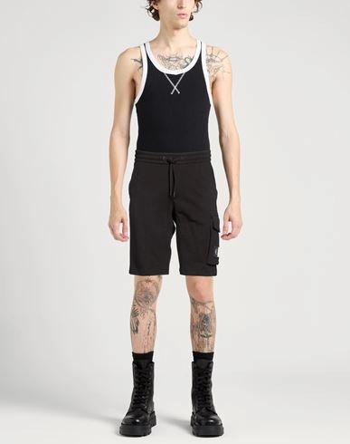 Calvin Klein Cotton Terry Athletic Shorts With Cargo Pocket