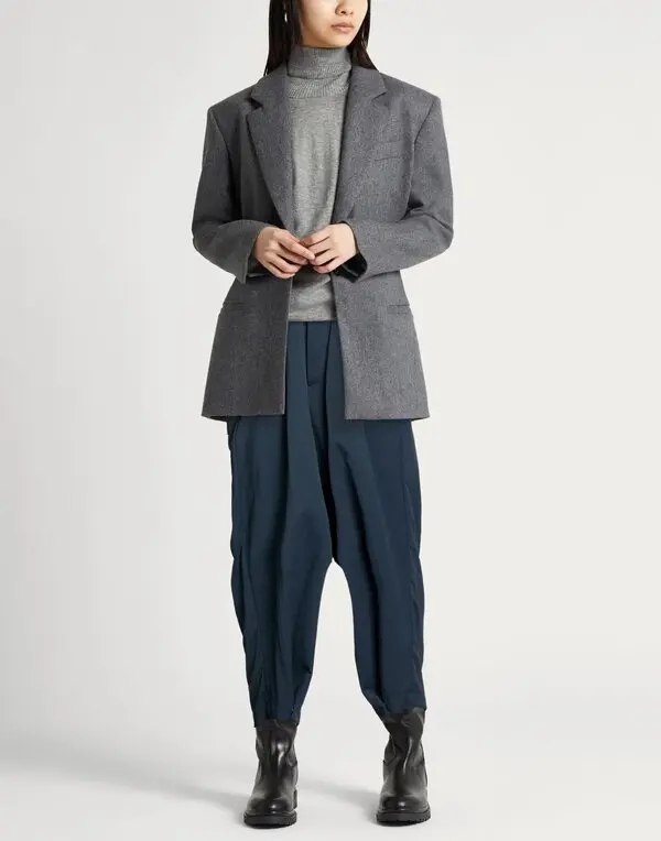 Herno Wide-leg Polyamide Pants - Navy