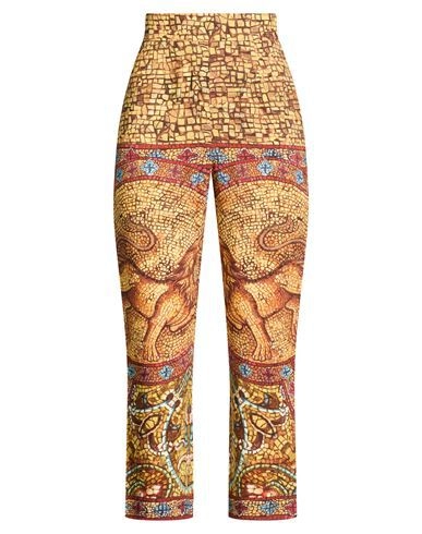 Dolce & Gabbana Pants Size Viscose - Yellow