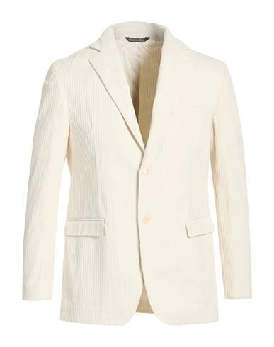 EXTE Blazer Cream Size Cotton, Polyester, Elastane - White
