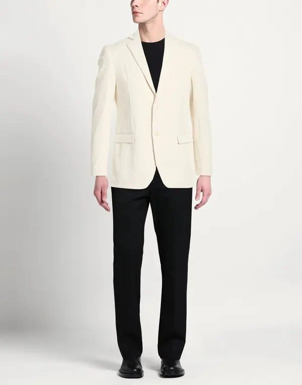 EXTE Blazer Cream Size Cotton, Polyester, Elastane