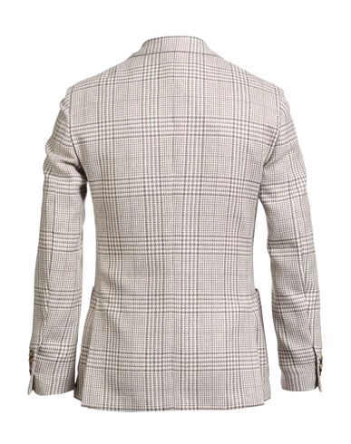 LARDINI Blazer Taupe Size Wool, Alpaca Wool, Silk