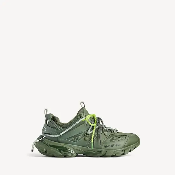 Balenciaga Track Trail Laces Sneaker - Green