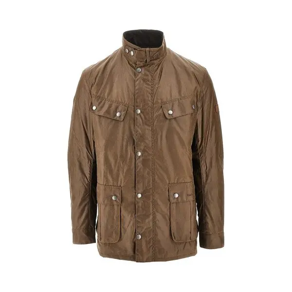 BARBOUR INTERNATIONAL Duke' Waxed Cotton Jacket An - Brown