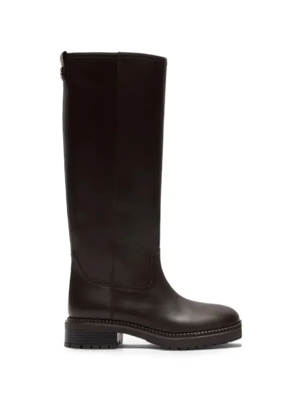 Casadei Boots Knee High "concept" T.030 - Yellow