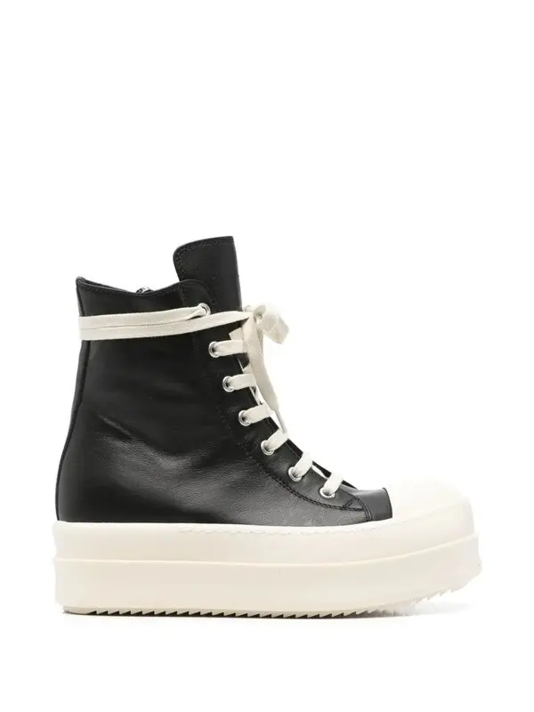Rick Owens Trainers Leather "mega Bumper - Black