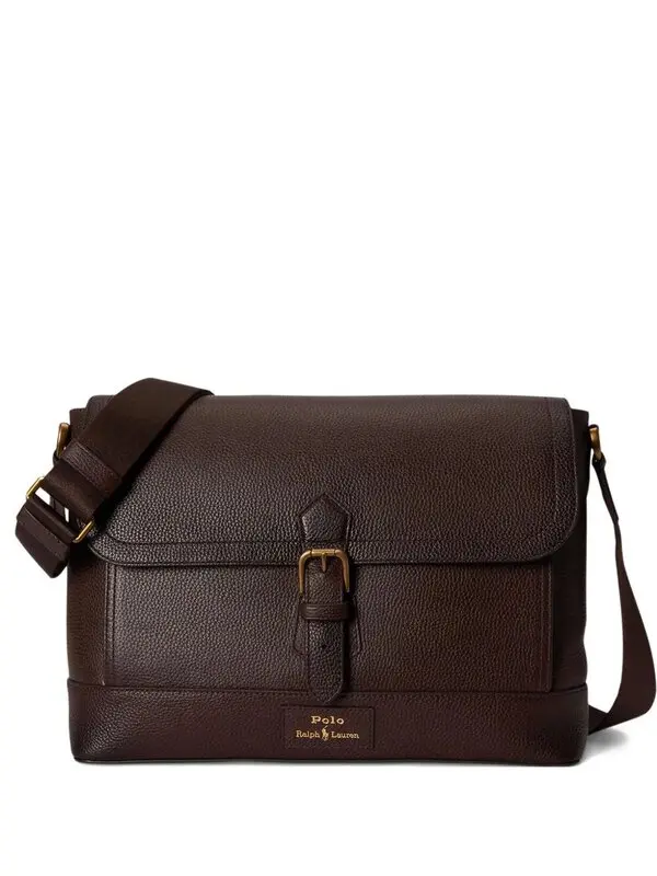 Polo Ralph Lauren Messenger Bag Leather "large