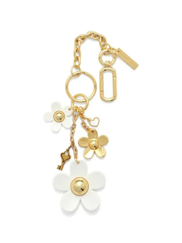 Marc Jacobs Key Chain Flower Charm