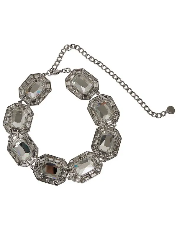 SELF-PORTRAIT Necklace Crystal "crystal Necklace - Metallic