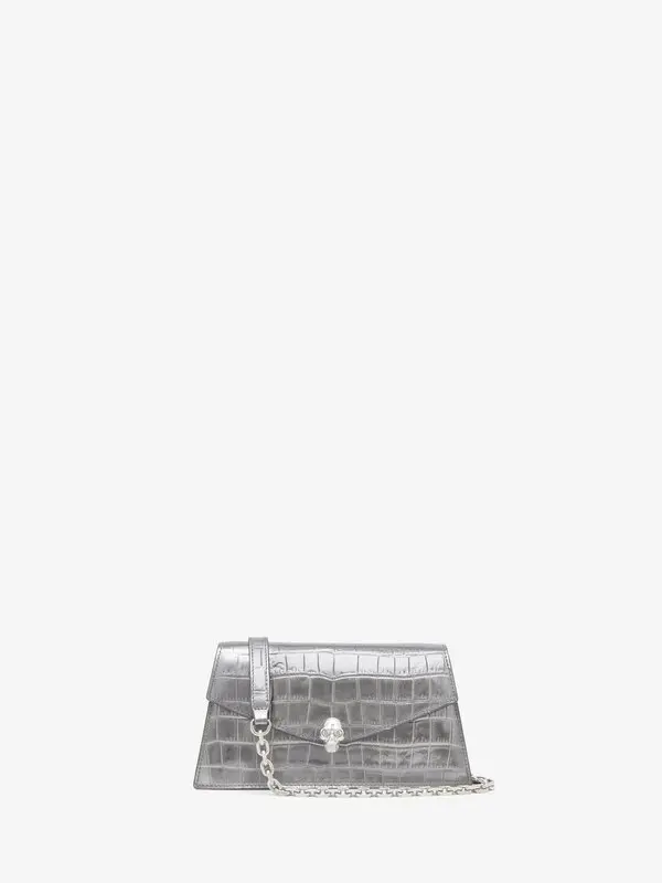 Alexander McQueen Skull Mini - Dark Silver