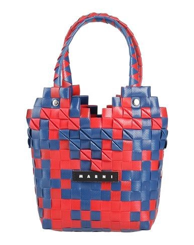 Marni Handbag Polypropylene, Cow Leather - Red