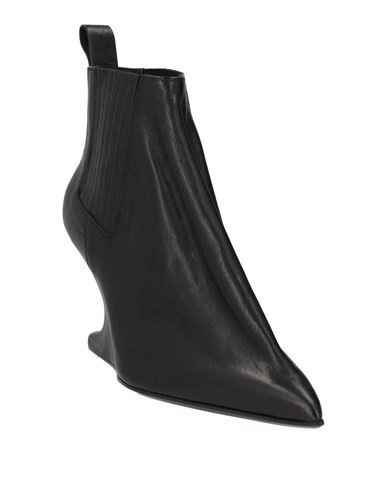 Rick Owens Leather Ankle Boots