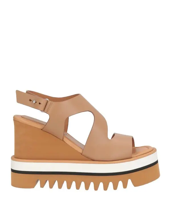 PALOMA BARCELO Leather Wedge Sandals