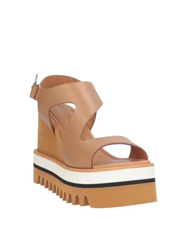 PALOMA BARCELO Leather Wedge Sandals