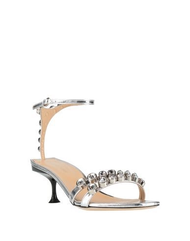 SERGIO ROSSI Embellished Leather Sandals