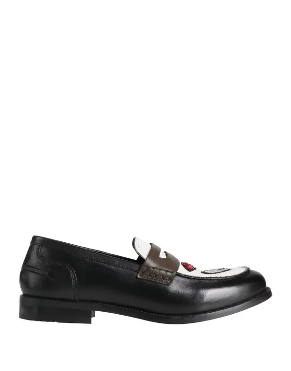 CAFÈNOIR Embellished Leather Loafers
