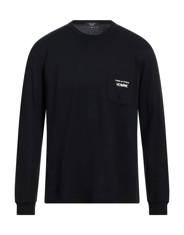 Comme Des Garçons T-shirt Size Cotton - Black