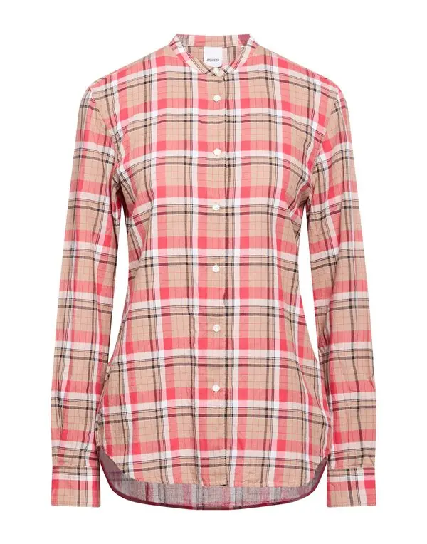 Aspesi Tartan Pattern Cotton Shirt