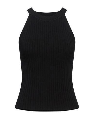 VICOLO Top Ivory Size Viscose, Polyester - Black