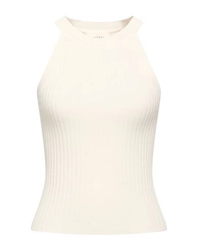 VICOLO Top Ivory Size Viscose, Polyester - White