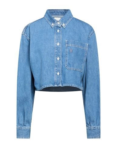 Sandro Denim Shirt Size Cotton - Blue