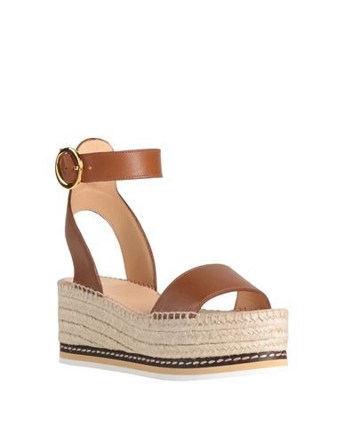 ODISSI Espadrilles Calfskin Wedge Sandals