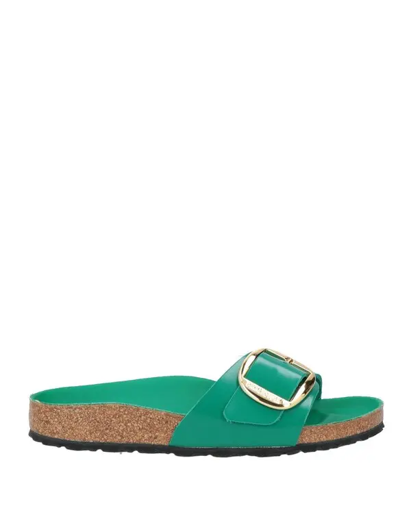 BIRKENSTOCK Emerald Leather Slide Sandals