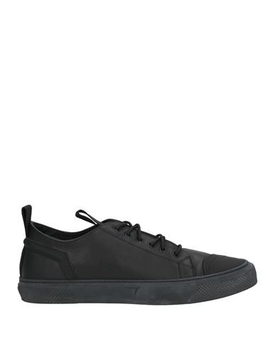 BRUNO BORDESE Sneakers Size Leather, Rubber - Black