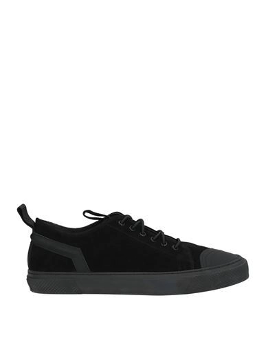 BRUNO BORDESE Sneakers Size Leather, Textile Fibers - Black