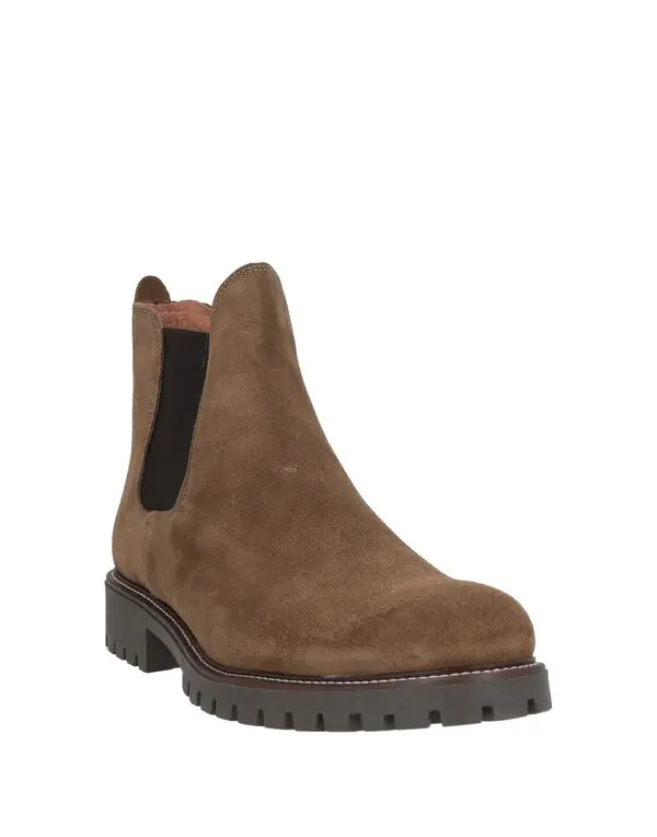 CALPIERRE Leather Ankle Boots