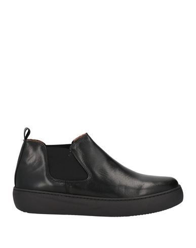 CALPIERRE Ankle Boots Size Leather - Black