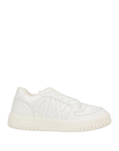 Armani Exchange Low-top Sneakers With Lace-up Closure - White