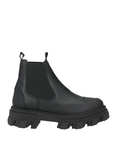 GANNI Ankle Boots Size Synthetic Material - Black