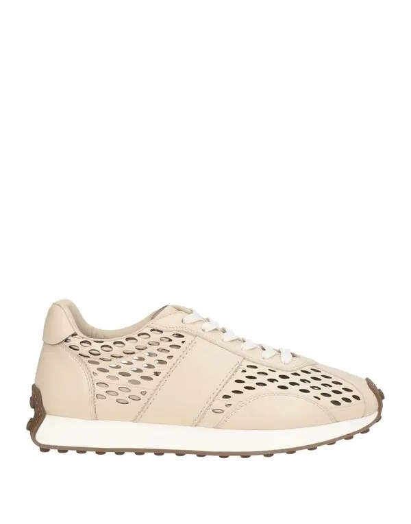 TOD'S Leather Perforated Low-top Sneakers