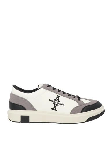 Armani Exchange Polyester And Polyurethane Low Top Sneakers - White