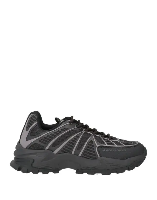 Armani Exchange Sneakers Size Polyester, Polyurethane