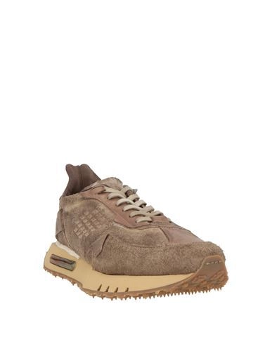 BEPOSITIVE Suede And Leather Low-top Sneakers