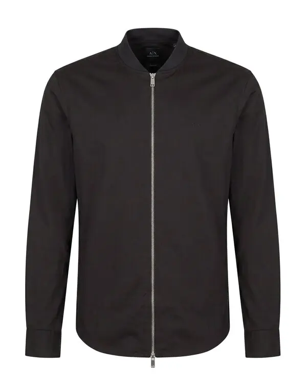 Armani Exchange Shirt Size Cotton, Elastane