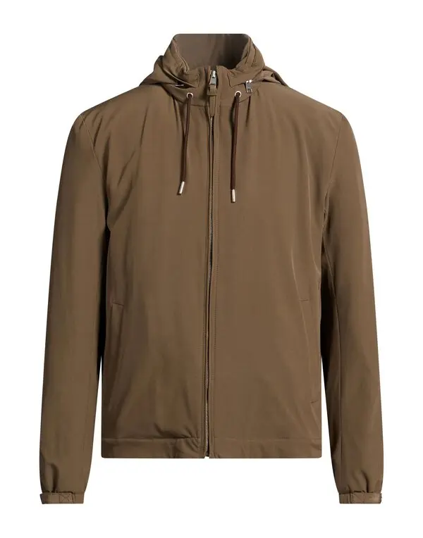 Sandro Jacket Khaki Size Polyamide, Elastane