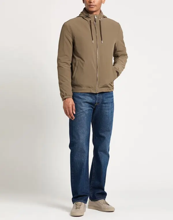 Sandro Polyamide And Elastane Hooded Jacket