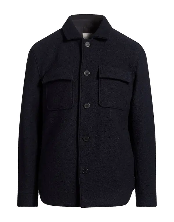 Sandro Coat Midnight Size Virgin Wool