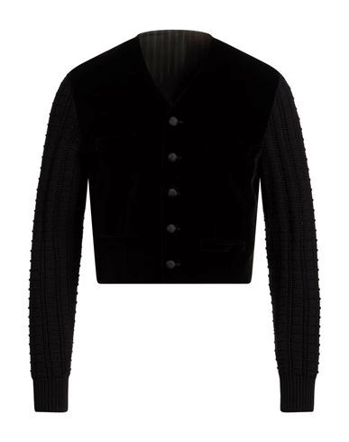 Dolce & Gabbana Jacket Size Cotton, Virgin Wool, Acetate, Viscose - Black