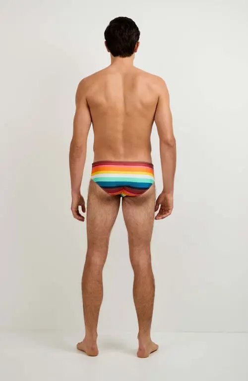 Mr Turk Bondi Stripe Swim Brief