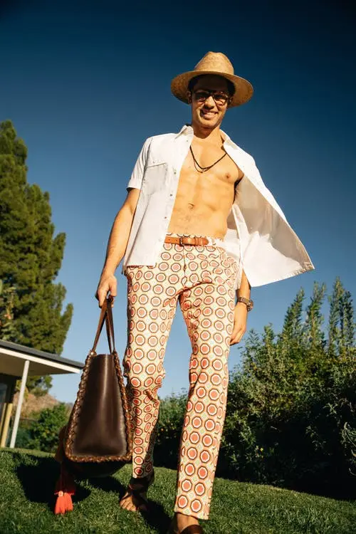 Mr Turk Clyde Slim Trouser Herringbone